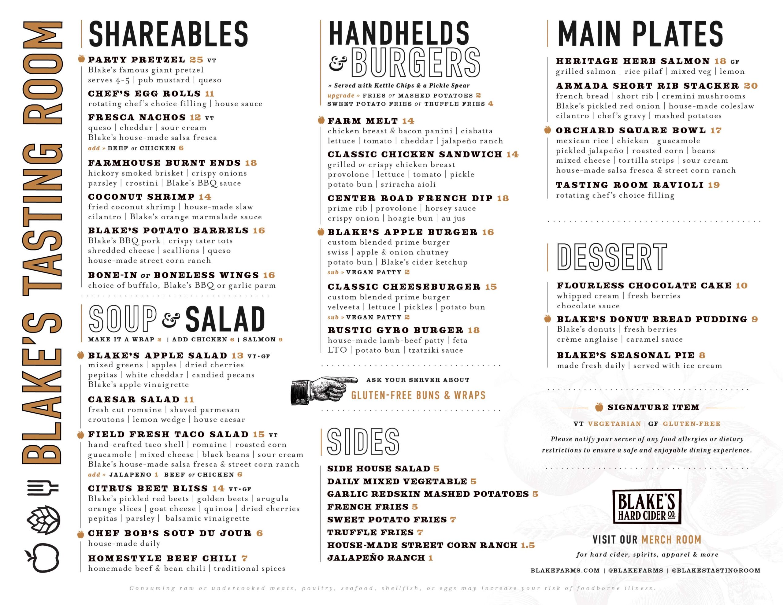 Blakes Tasting Room - Blake Farms